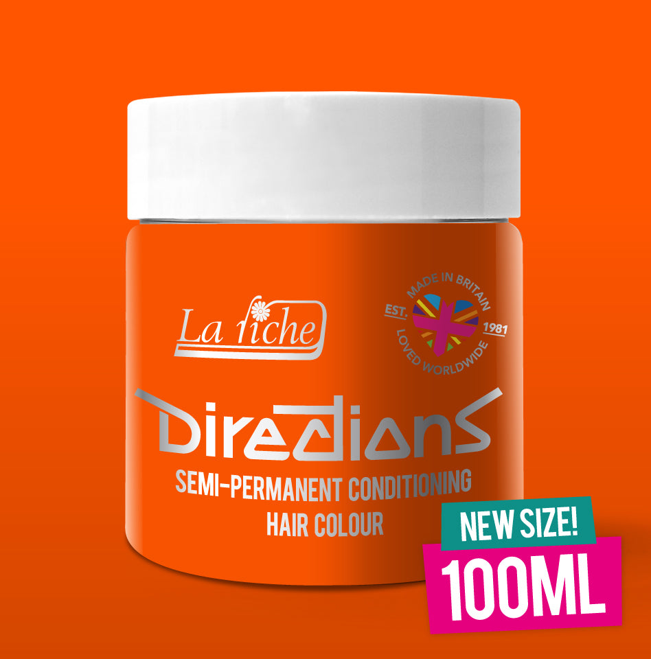 Fluorescent Orange - Directions Hair Colour - 100ml – Chumba Concept Salon